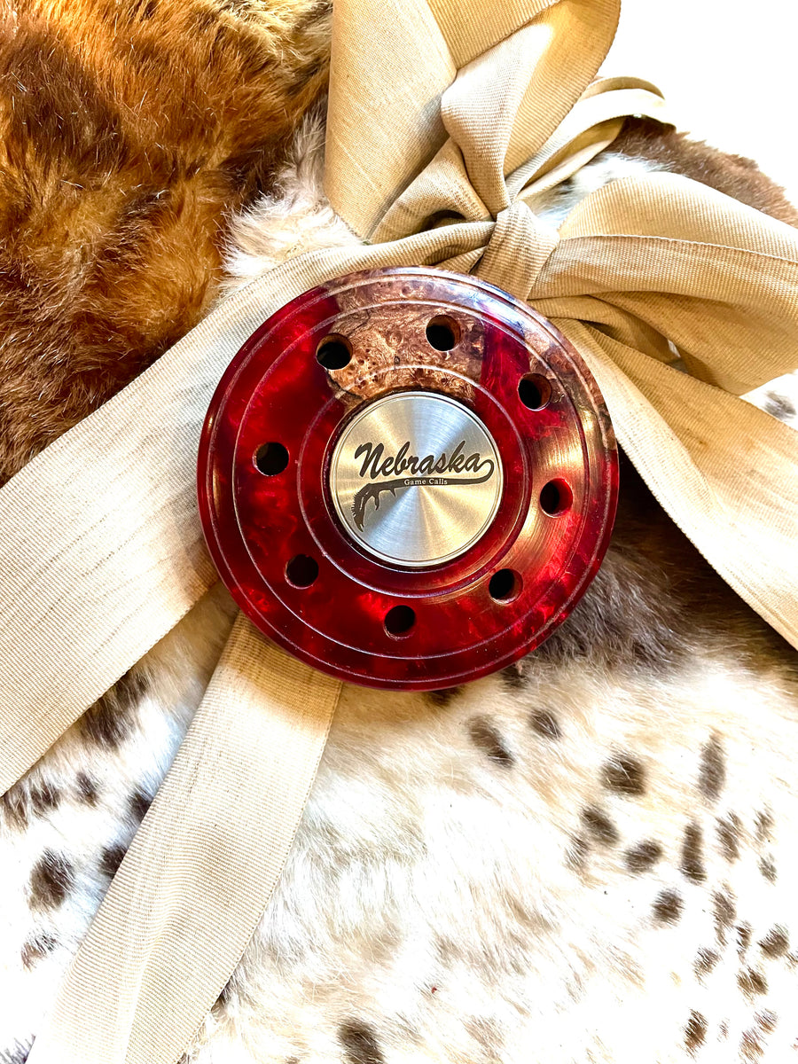 Turkey Pot Call-Anodized Aluminum Black – Nebraska Game Calls